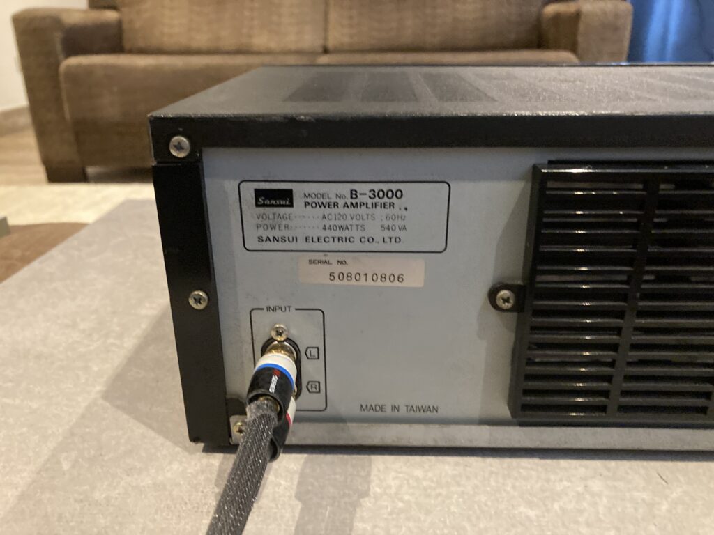 Sansui B 3000 Amplificador 2 Canais Stéreo 120w Por Canal | Bestcable