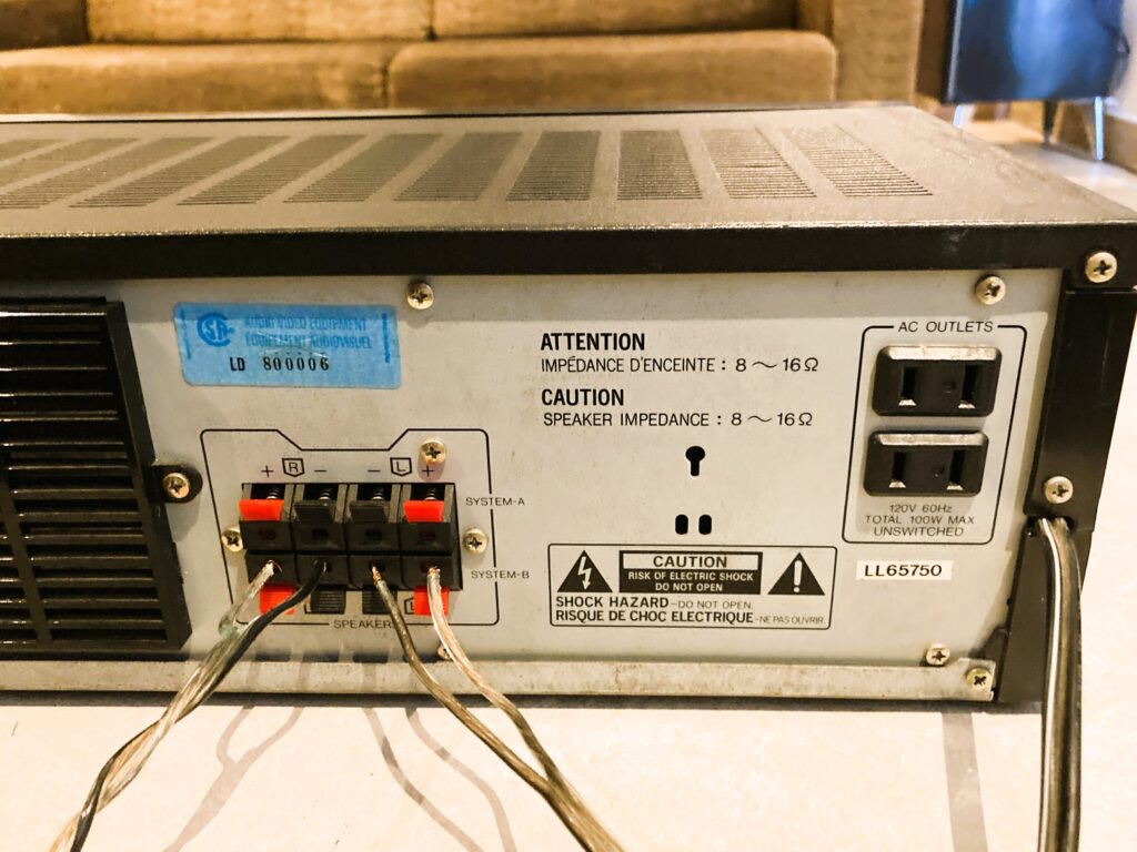 Sansui B 3000 Amplificador 2 Canais Stéreo 120w Por Canal | Bestcable